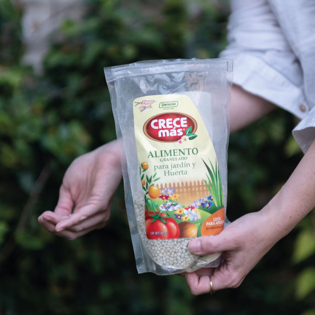 Alimento para jardín y huerta granulado CRECE MAS - Gardém